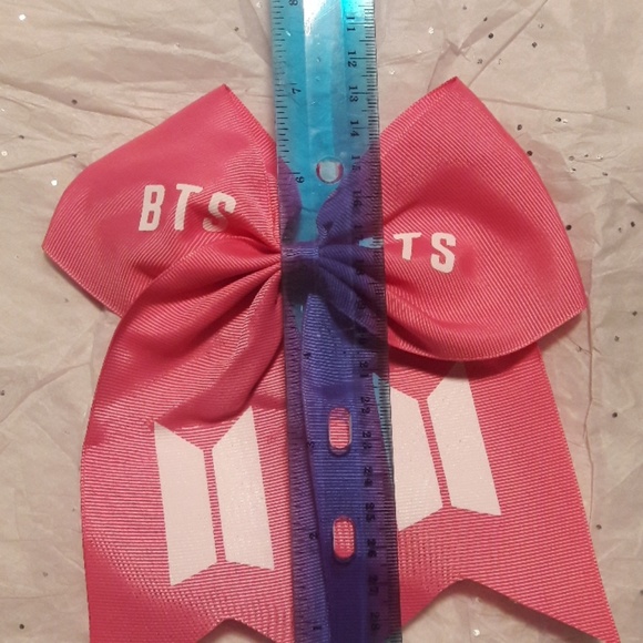 Accessories | Bts Kpop Ribbon Bow Hair Tie | Poshmark